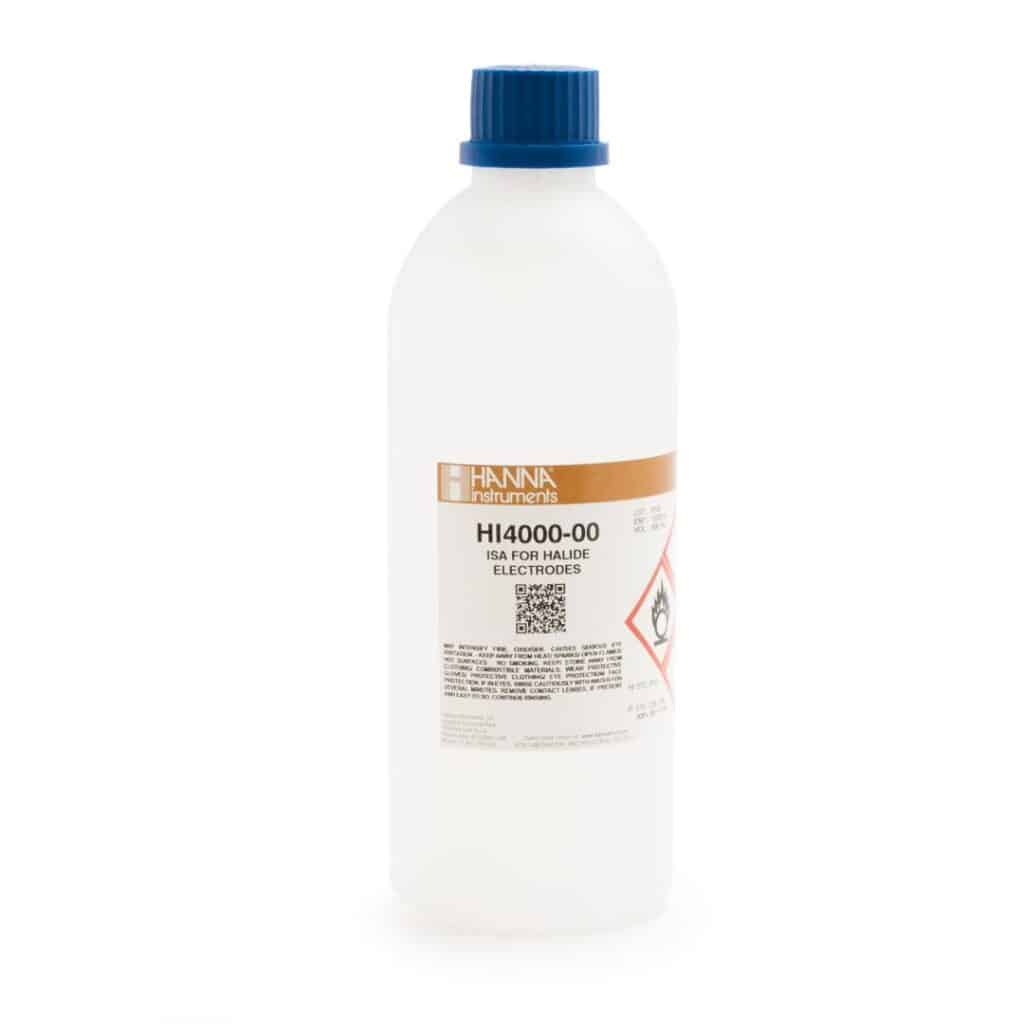 Hanna Solution étalon ISA pour électrodes KCl, 500 ml | Imlab