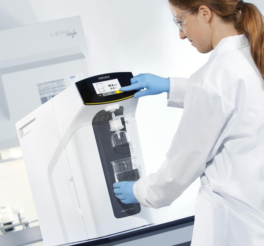 Sartorius Arium® Mini essential (Pour paillasse) | Imlab