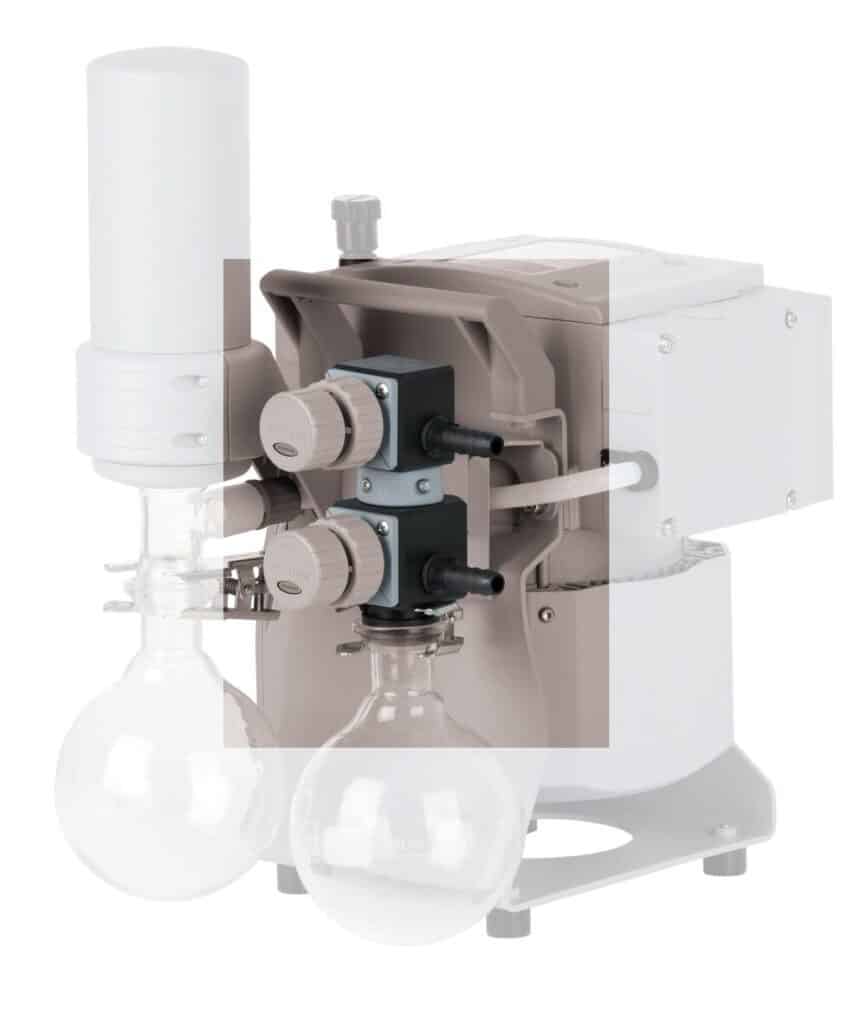VACUUBRAND Aanvullende SYNCHRO-module voor twee inlaten | Imlab